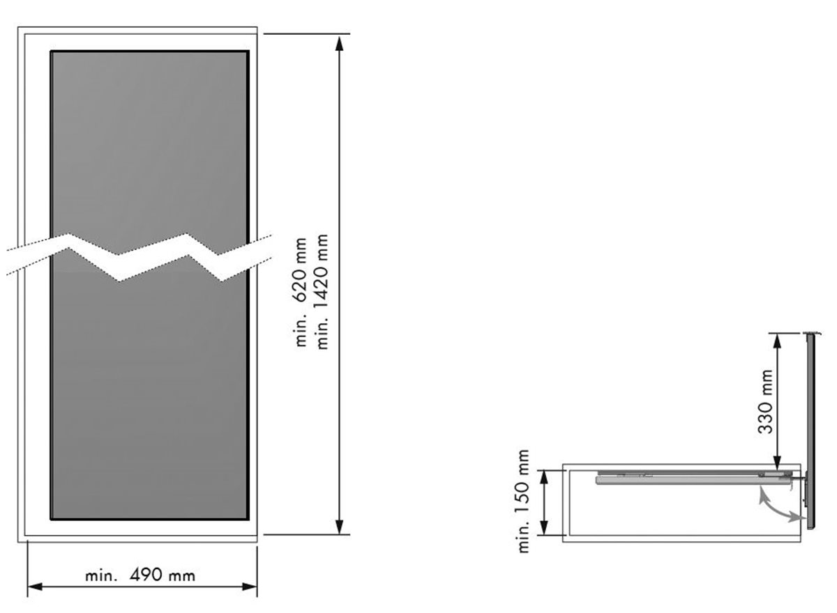 Buy Pull-out & Retractable Mirror | Components Direct
